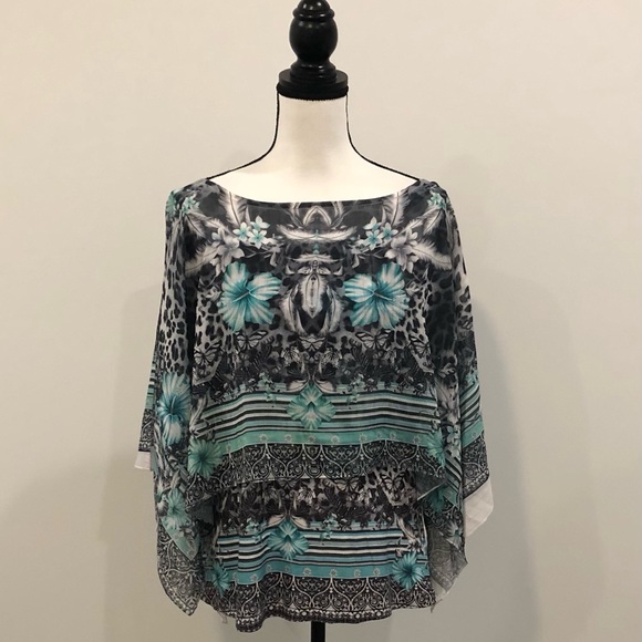 ONE WORLD | Tops | One World Apparel Double Layer Top | Poshmark